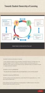 Empower Student Ownership of Learning in the Classroom